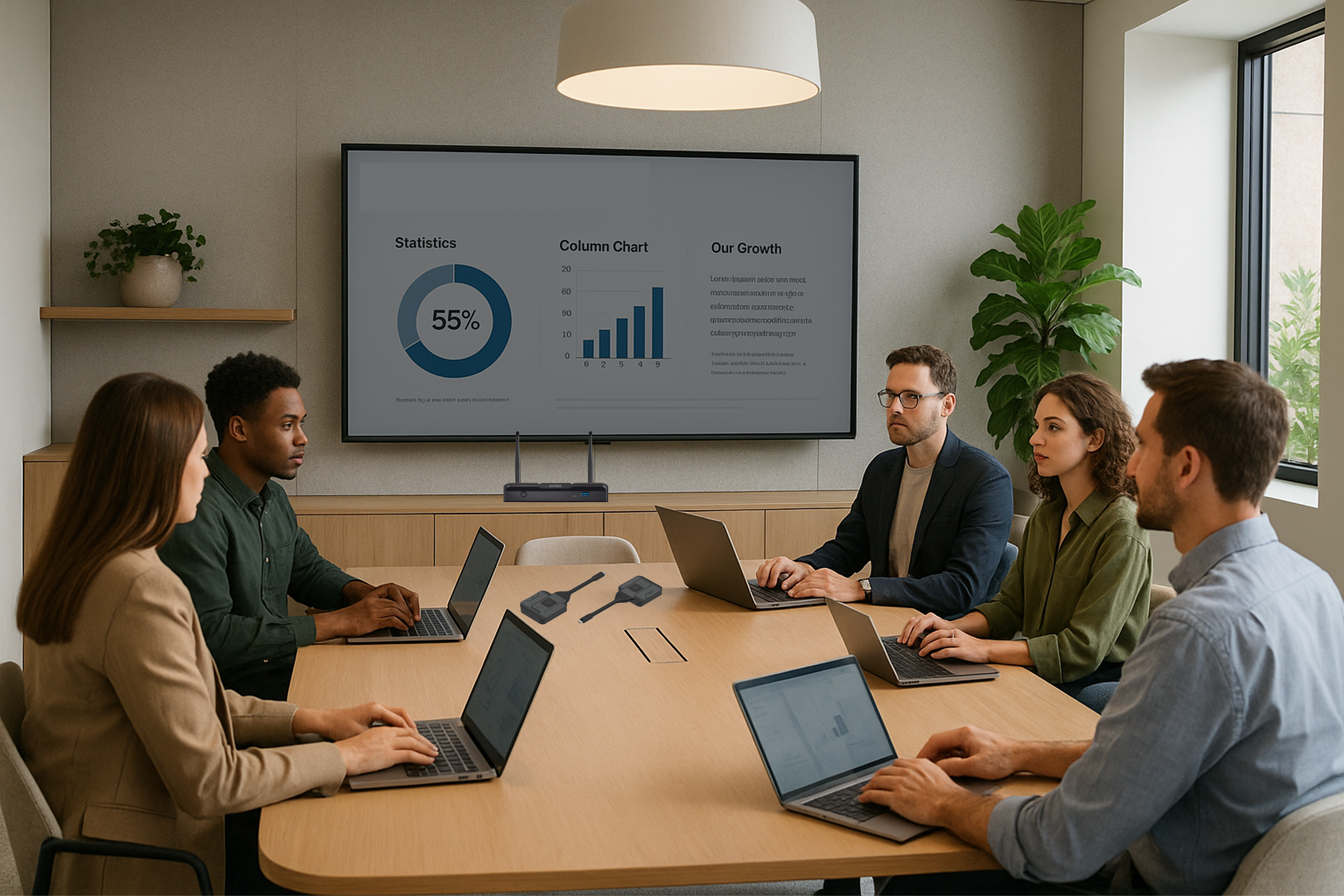 ASTROS Station – ASTROGATE | Wireless Presentation & Conferencing